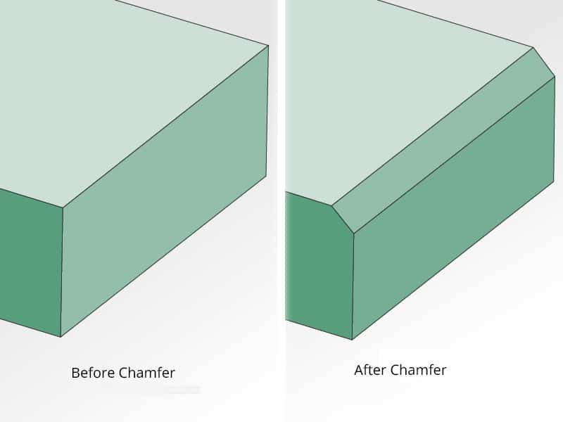 Fillet vs Chamfer: The Difference Between Fillet and Chamfer
